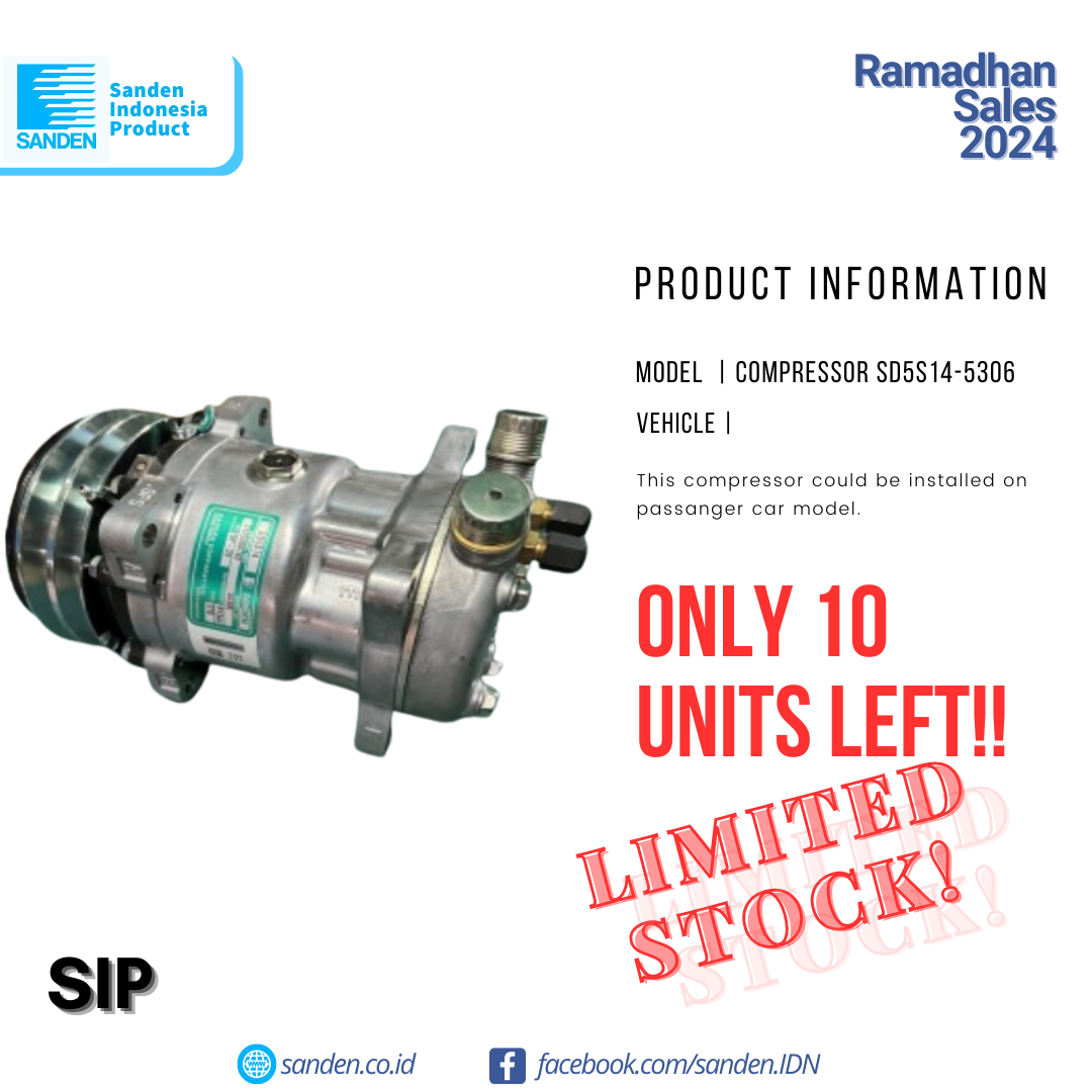 COMPRESSOR SD5S14-5306 - PT. Sanden Indonesia